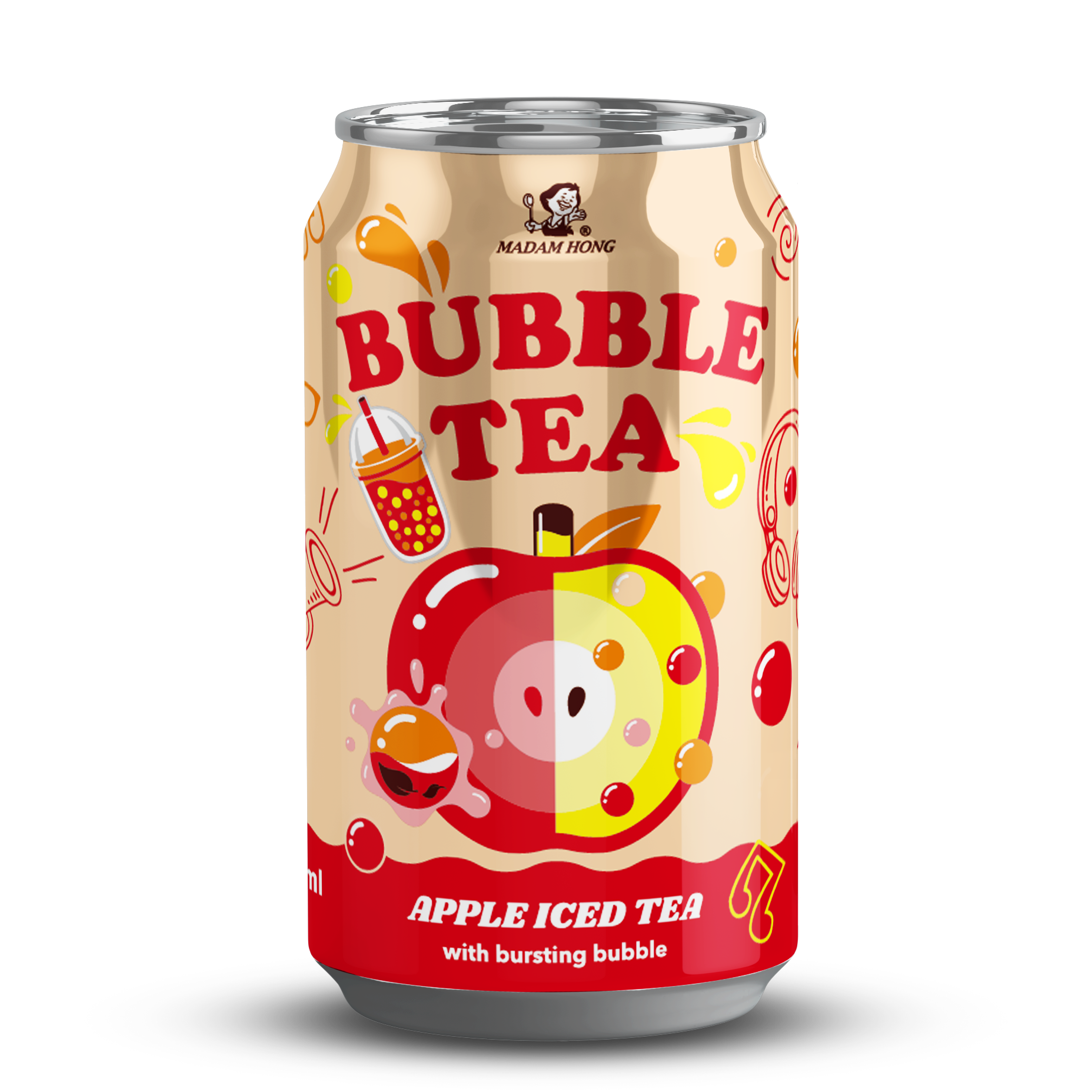 Crisp Elegance in Every Sip: Apple Bubble Tea by Madam Hong